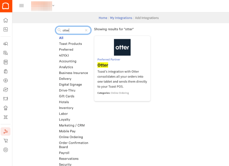 Otter + Toast Integration Guide – Otter Help Center