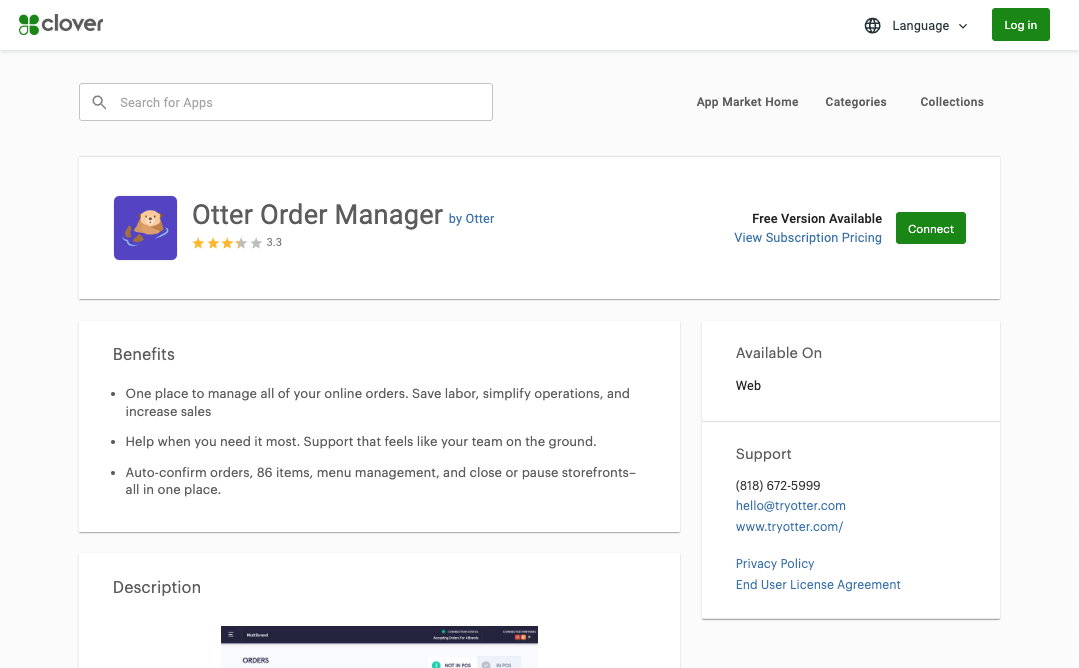 Otter + Clover Integration Guide – Otter Help Center - US