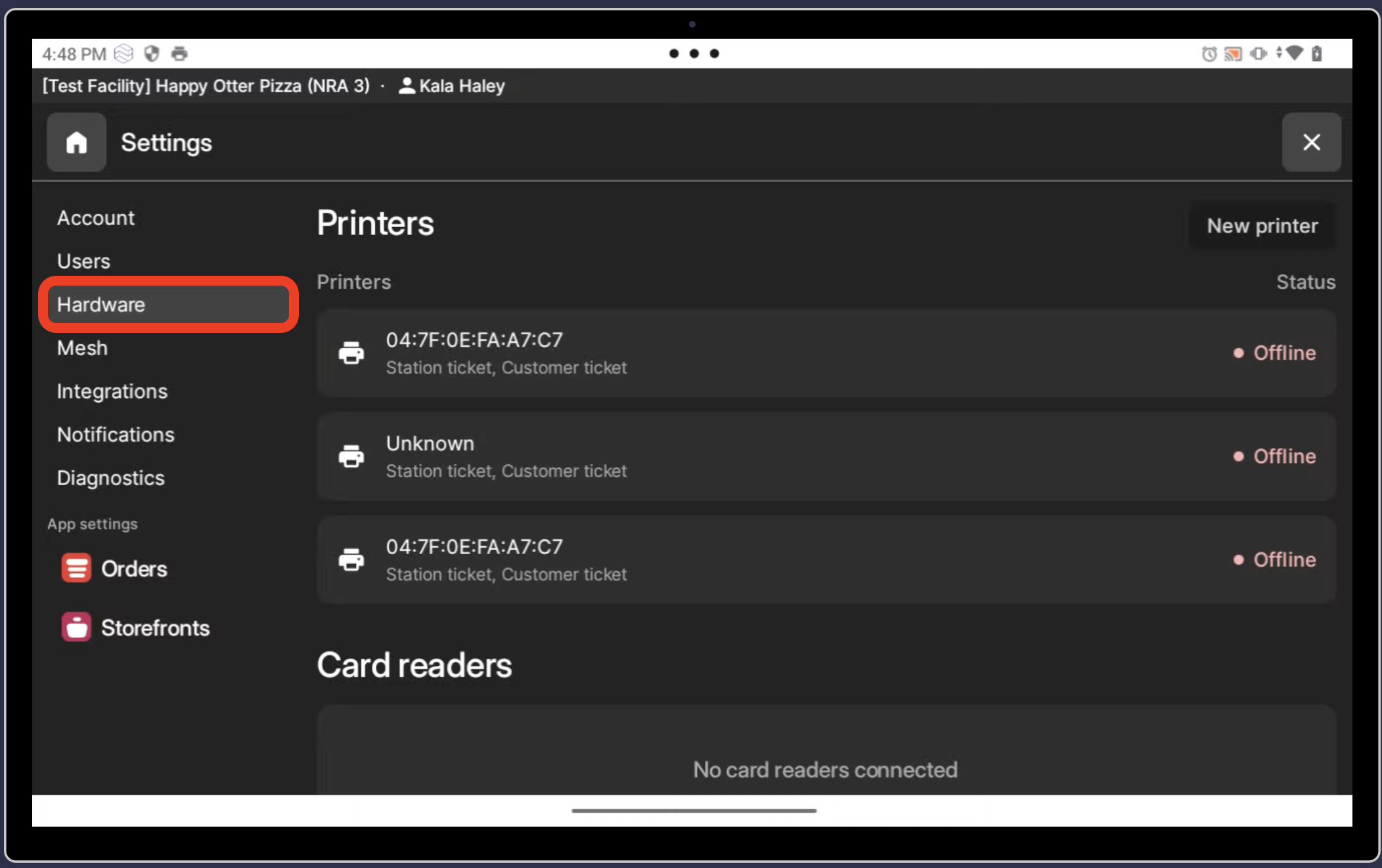 How to Configure Printer Settings in the Otter App – Otter Help Center - US