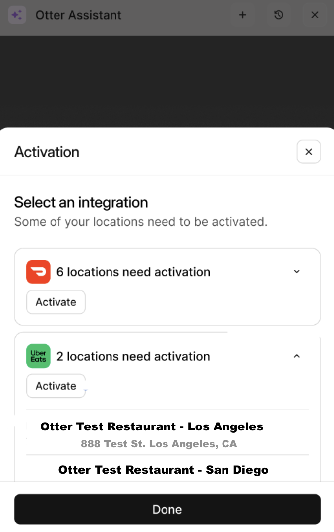 Uber Eats Integration Guide – Otter Help Center